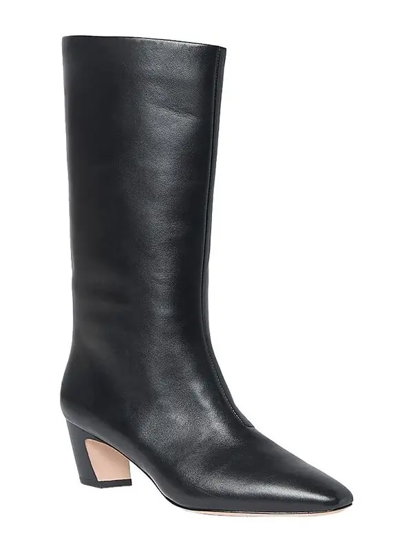 LOEFFLER RANDALL Pointed Mid-shaft Boots - Black