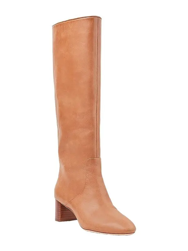 LOEFFLER RANDALL Tall Leather Boots - Safari