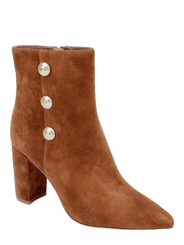 L'Agence Theodora Ii Studded Boots - Buck Suede