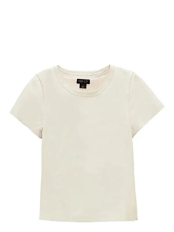 AS By DF Recycled Leather Tee - White