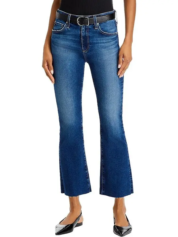 Ag Farrah Bootcut Crop Jeans - Forgotten