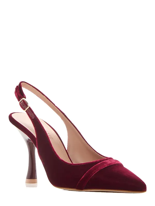 MALONE SOULIERS Jama Slingback Pumps - Rosewood