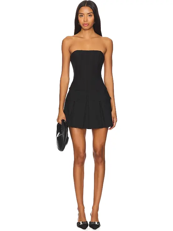 Superdown Geraldine Mini Dress - Black