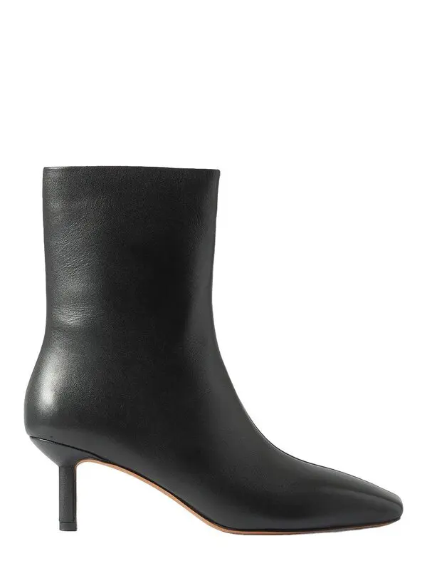 3.1 Phillip Lim Nell Leather Ankle Boots - Black