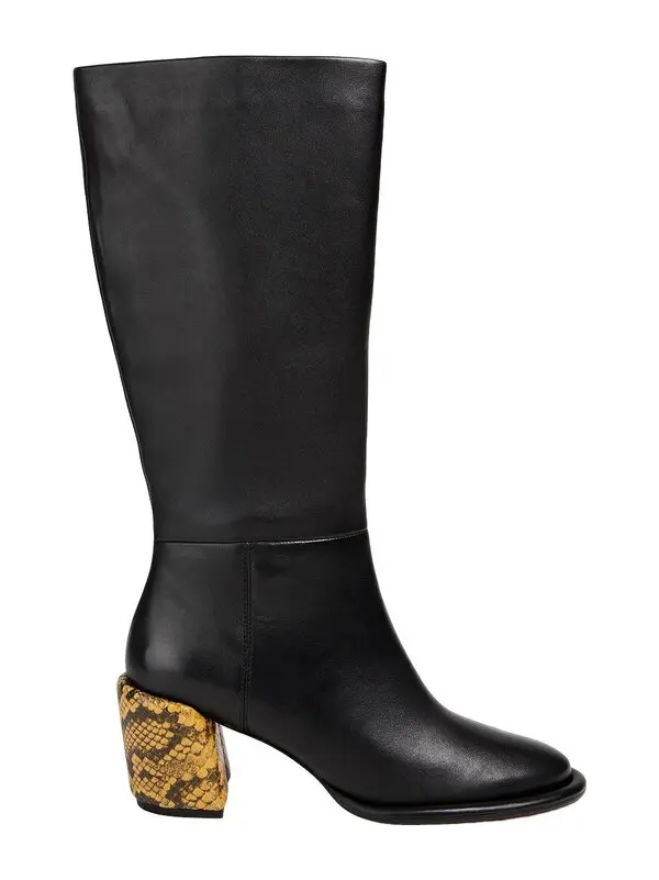 3.1 Phillip Lim Naomi 70 Leather Knee Boots - Black