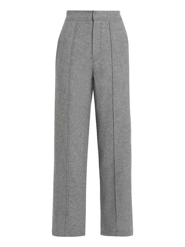 Rag & Bone Cameron Wool-blend Pants - Gray