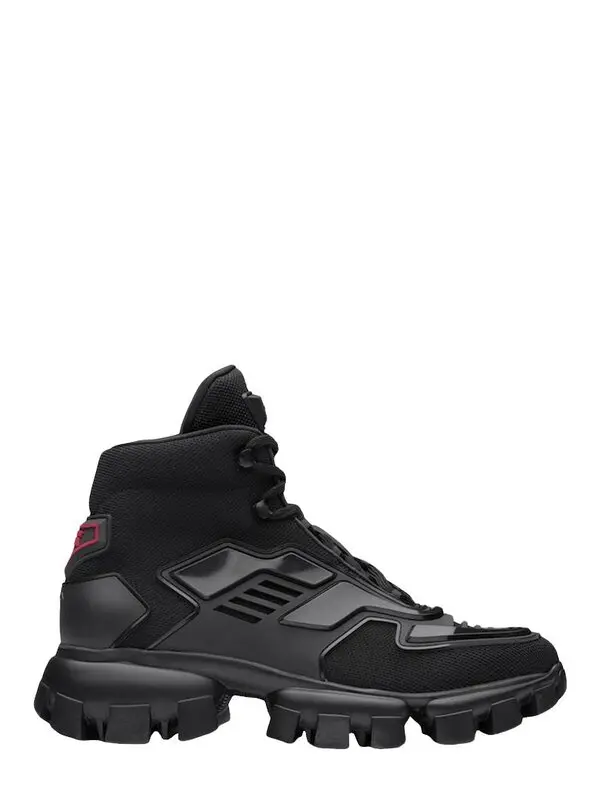 Prada Cloudbust Thunder High-top Sneakers - Black