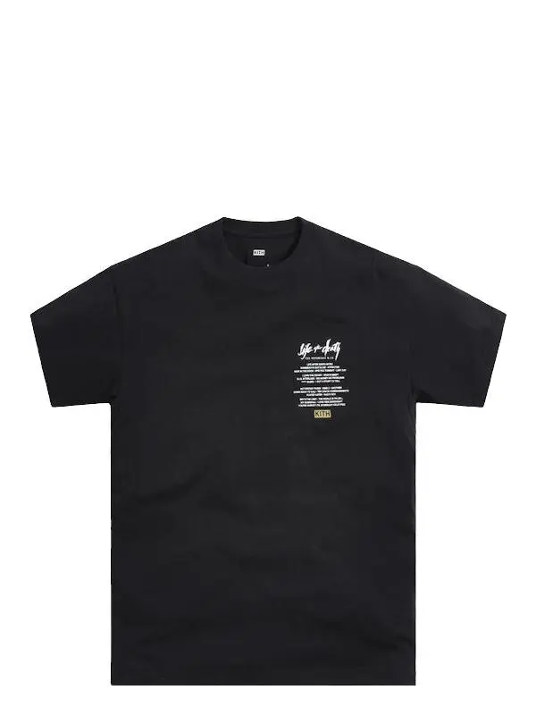 Kith The Notorious B.i.g Life After Death Tee Shirt - Black