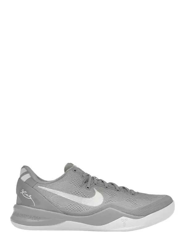 Nike Kobe Protro Basketball Sneakers - Wolf Grey/white