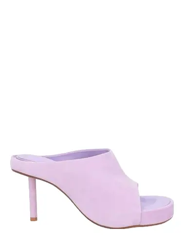 Jacquemus Leather Sandals - Purple