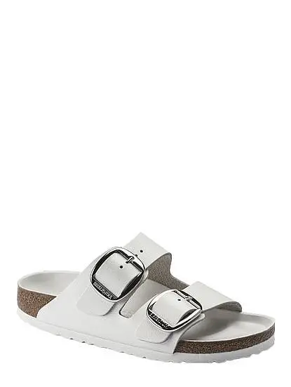 Pink Birkenstock Arizona Big Buckle Sandals - White,ivory