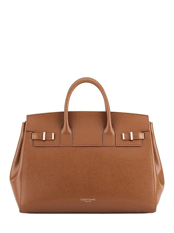 TEDDY BLAKE Gigi Palmellato 15 Handbag - Camel Brown