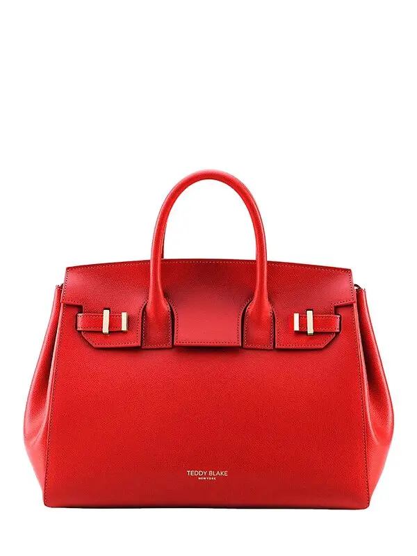 TEDDY BLAKE Gigi Palmellato 13 Top Handle Bag - Red