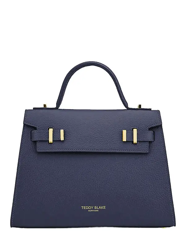 TEDDY BLAKE Ava 11 Top Handle Bag - Blue Jeans