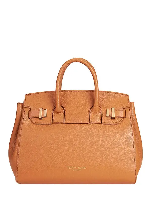 TEDDY BLAKE Gigi Stampatto 11 Handbag - Camel Brown