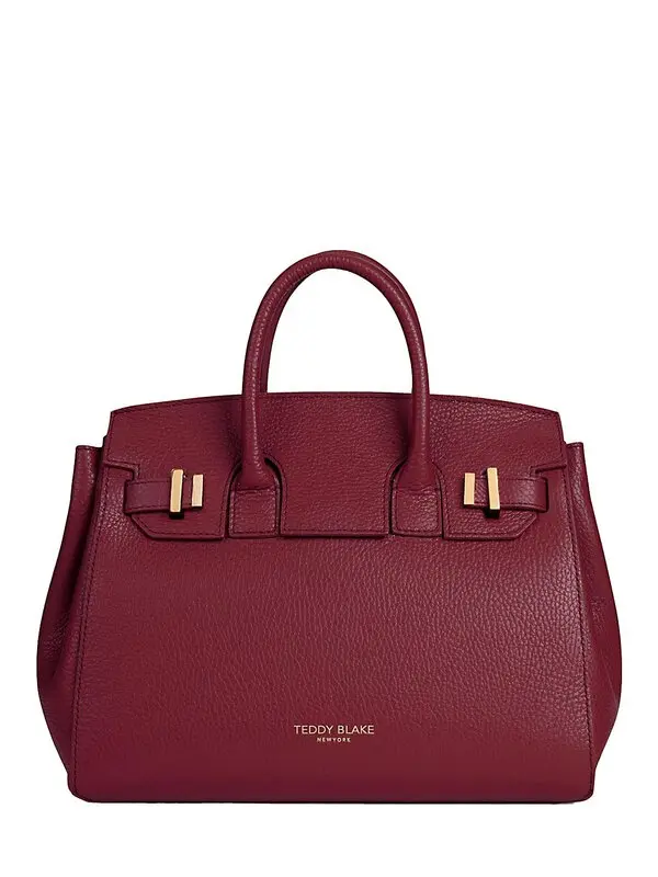 TEDDY BLAKE Gigi Stampatto 11 Handbag - Dark Red