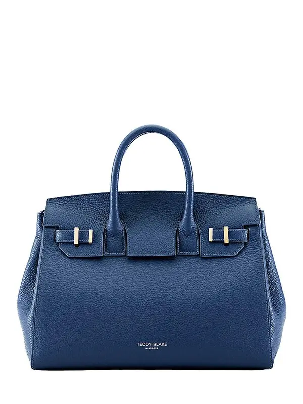 TEDDY BLAKE Gigi Stampatto 13 Handbag - Blue Jeans