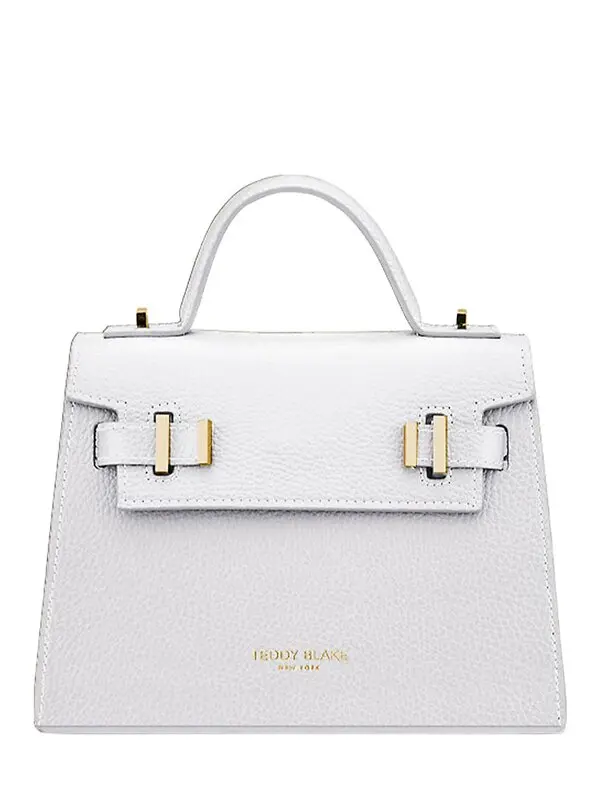 TEDDY BLAKE Ava 9 Top Handle Bag - White