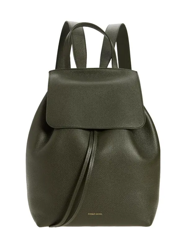 MANSUR GAVRIEL Classic Leather Backpack - Seaweed