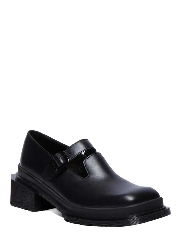 Dr. Martens Maybole Square Toe Mary Jane Shoes - Black