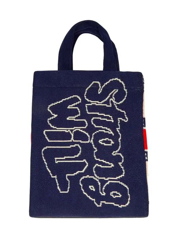 Comme Des Garçons Strong Will Tote Bag - Blue