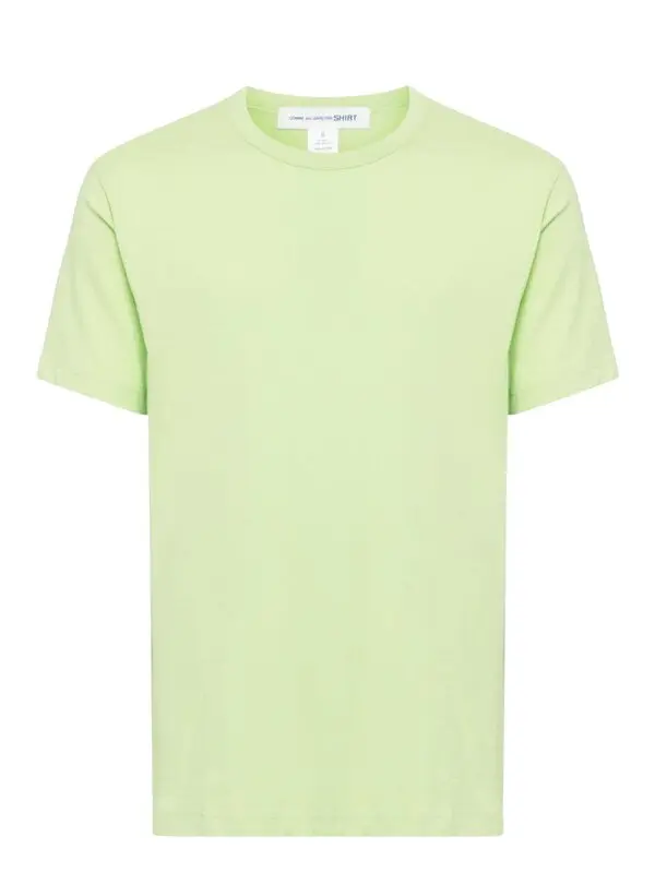 Comme Des Garçons Logo T-shirt - Green
