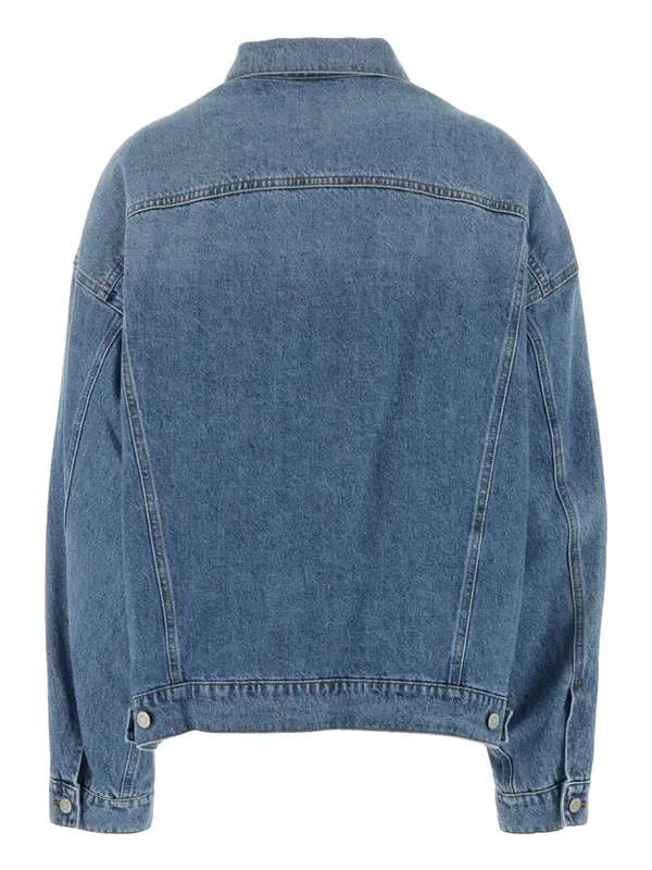MAGLIANO Drop Shoulder Denim Jacket - Blue