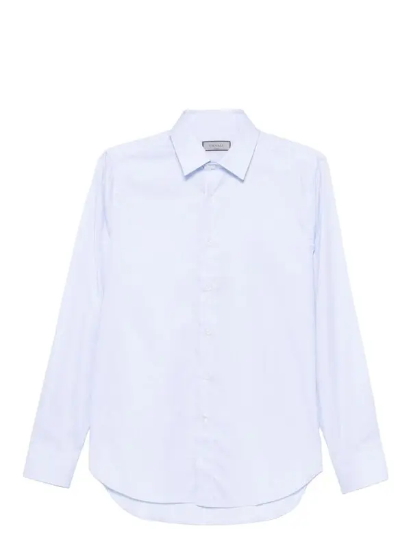 Canali Cotton Shirt - Blue