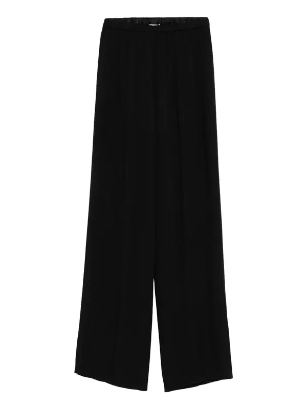 FORTE_FORTE Straight-leg Trousers - Black
