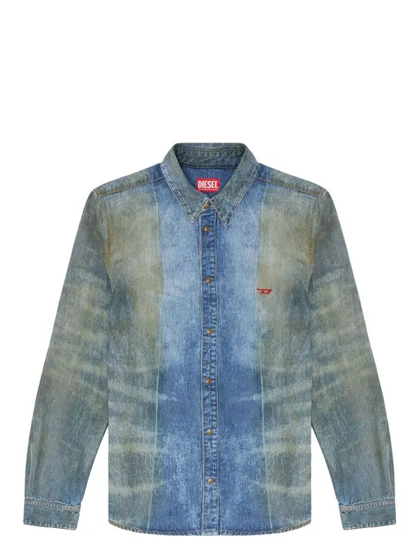 DIESEL D-fitty-fsf Shirt - Blue