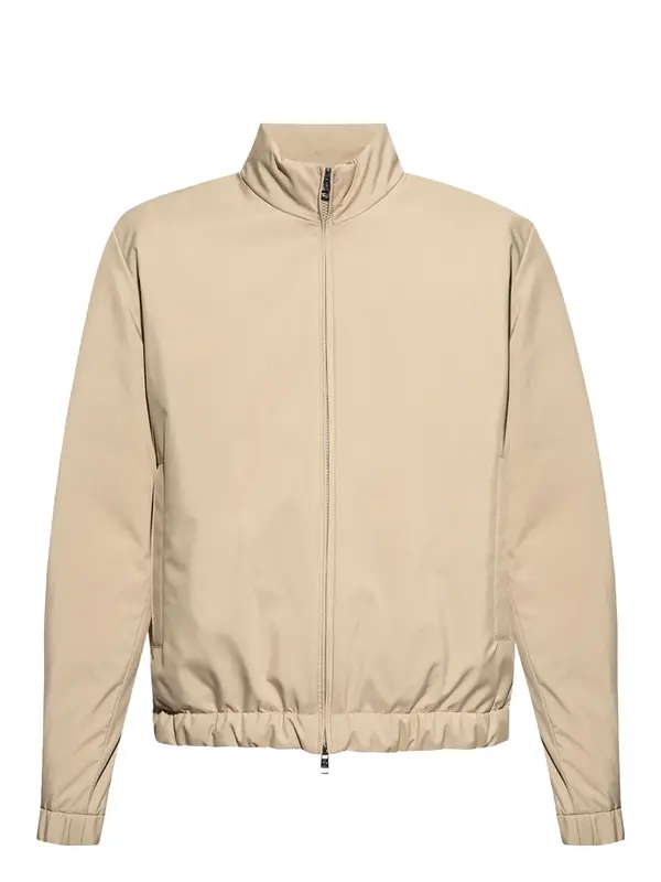 Moncler Logo-patch Jacket - Neutrals
