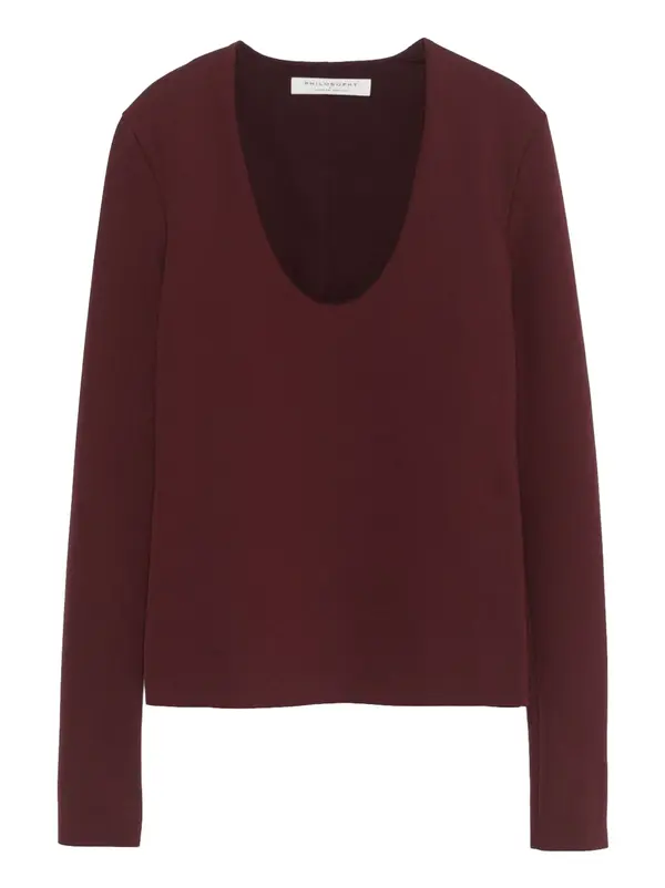 Philosophy Di Lorenzo Serafini Scuba-jersey Top - Red