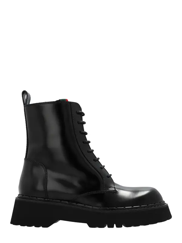 Gucci Leather Boots - Black