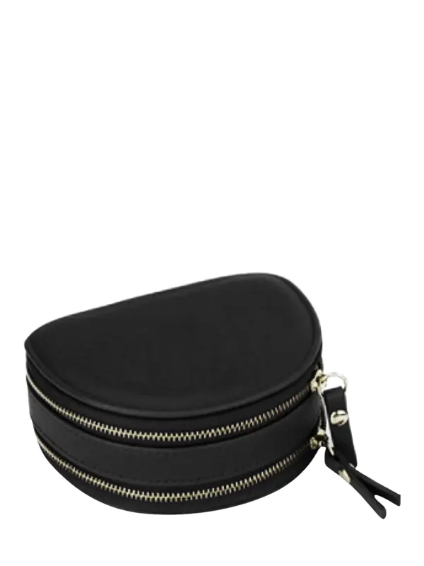 MELE & CO Mini Travel Jewelry Case - Black