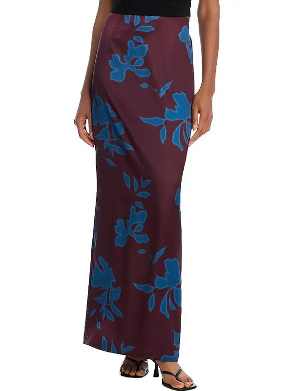 Solid & Striped The Valencia Printed Maxi Skirt - Abstract Floral