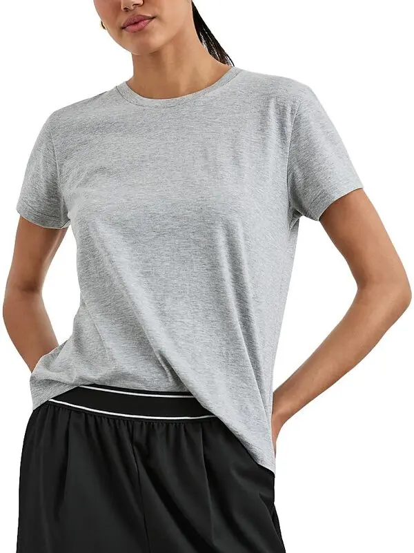 Rails Crewneck Short Sleeve Tee - Heather Grey