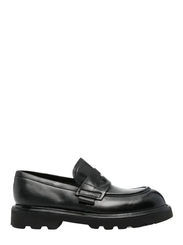 Premiata Leather Loafers - Black