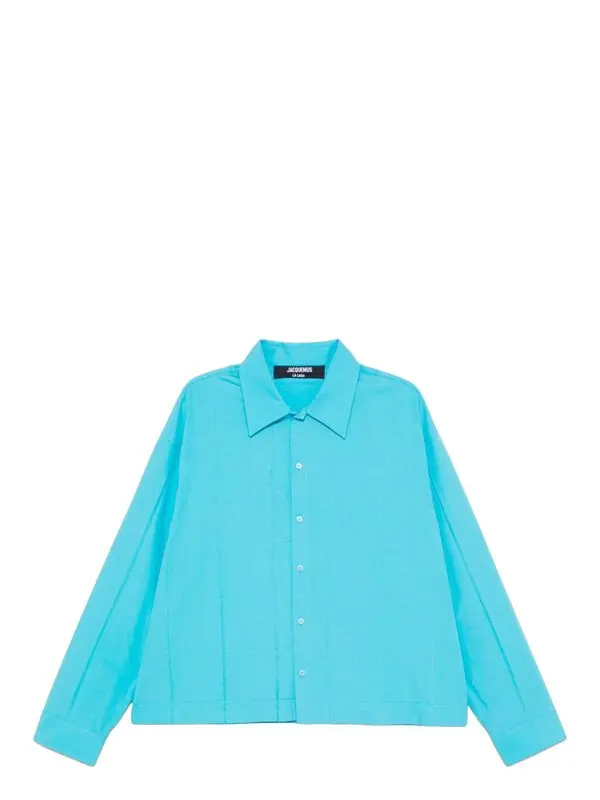 Jacquemus La Chemise Corto Shirt - Blue