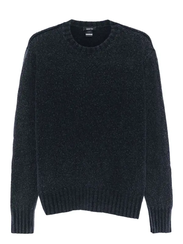 Avant Toi Crew Neck Sweater - Blue