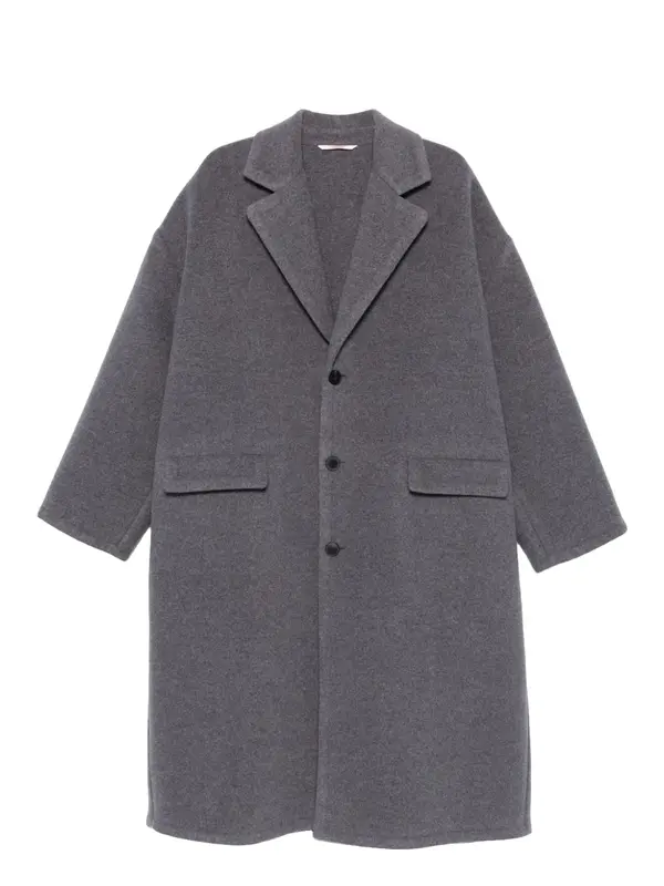 Valentino Garavani Single-breasted Coat - Grey