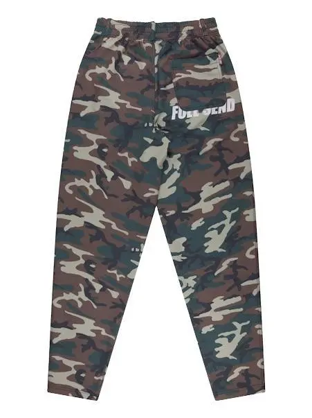 FULL SEND Canvas Straight Leg Pant - Woodland Camo