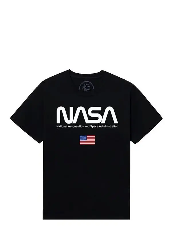 ANTI SOCIAL SOCIAL CLUB Nasa Phenomena Tee Shirt - Black