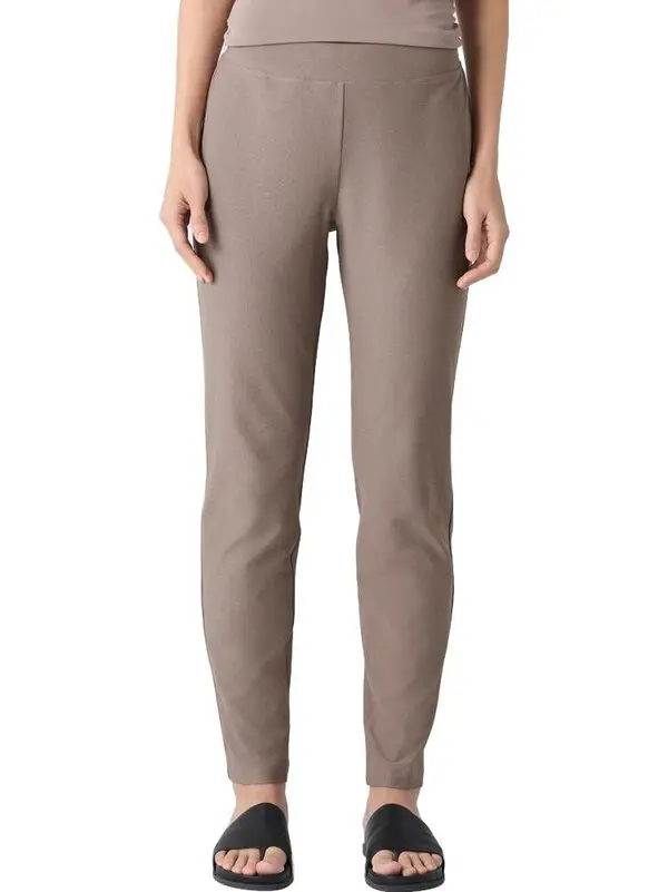 Eileen Fisher Slim Ankle Pant - Cocoa