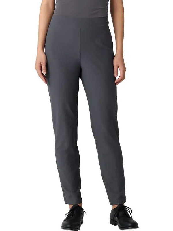 Eileen Fisher Slim Ankle Pant - Graphite
