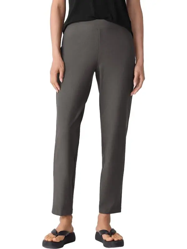 Eileen Fisher Slim Ankle Pant - Rye