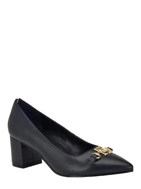 Tommy Hilfiger Nanya Pointed Toe Pump - Marine