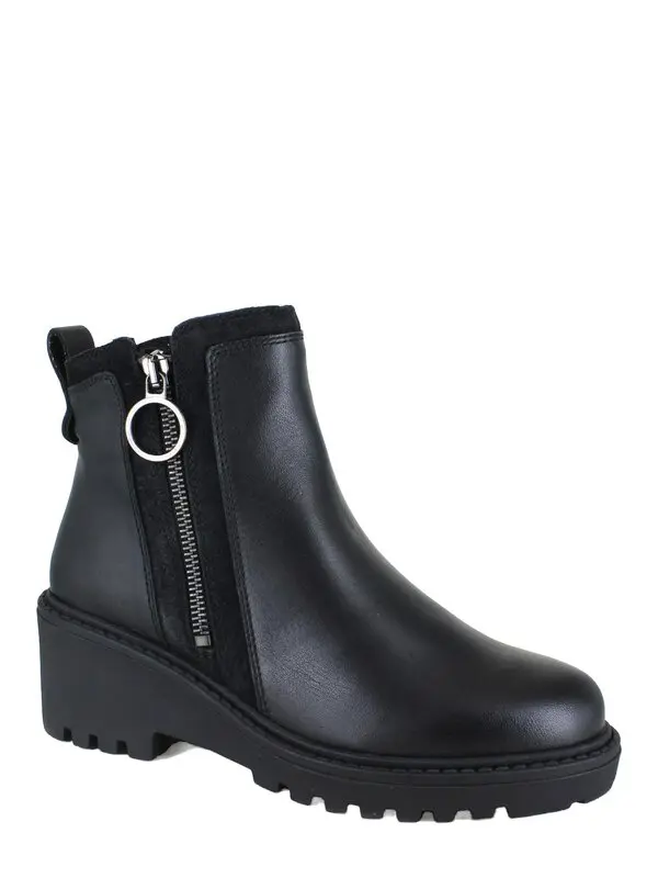 NATIONAL COMFORT Verra Water Resistant Bootie - Black