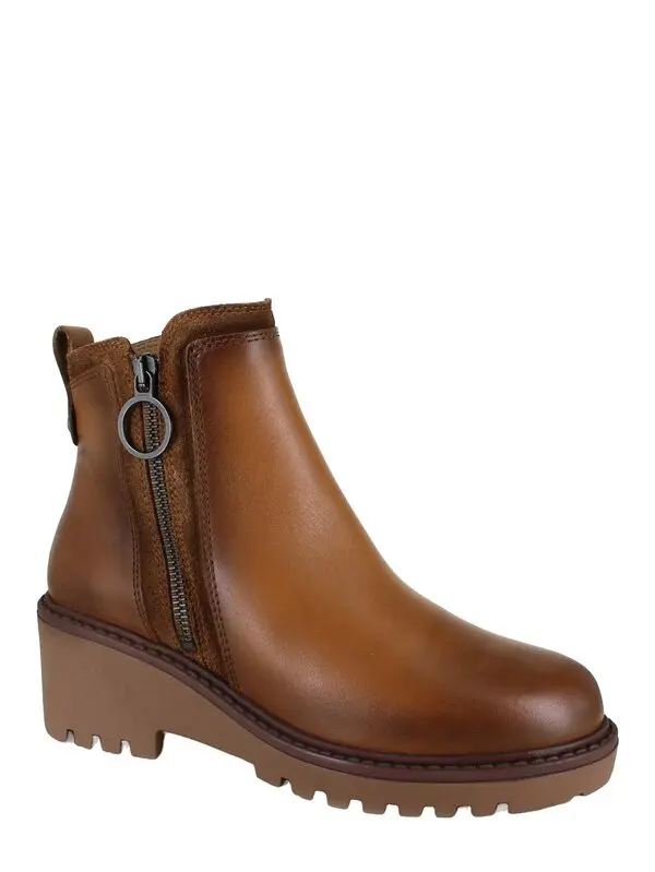 NATIONAL COMFORT Verra Water Resistant Bootie - Brown