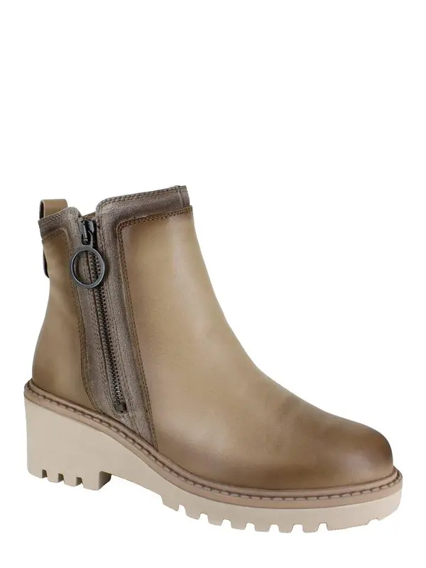 NATIONAL COMFORT Verra Water Resistant Bootie - Cashew