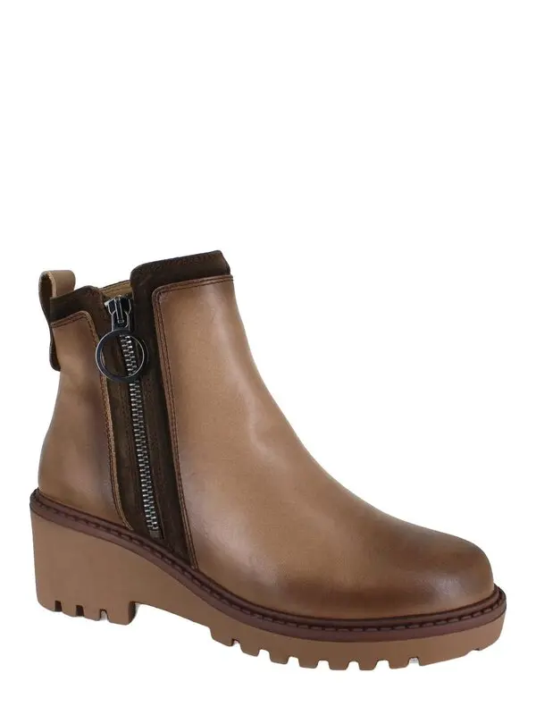 NATIONAL COMFORT Verra Water Resistant Bootie - Taupe
